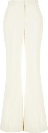 Stella McCartney Femme, Pantalons, Beige, Taille: 40 FR Wide Pantalons