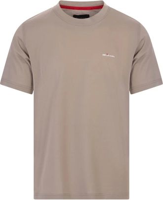 Kiton Homme, Tops, Beige, Taille: 3XL T-Shirt