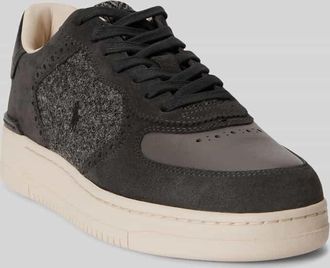 Polo Ralph Lauren Sneaker Low aus Rindsnappa mit Wollpanel
