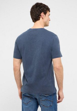 Mustang Jeans Henleyshirt Acton Henley Sommershirt mit kurzer Knopfleiste