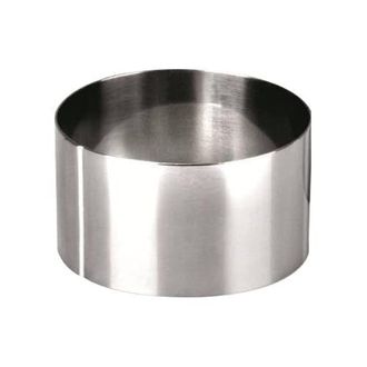 Ibili Ibili Clasica Dessertring, Tortenring, Kuchenring rund, 24 cm Durchmesser, 4,5 cm Höhe, 1 Stück