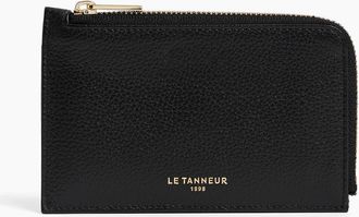 Le Tanneur Porte cartes zipp&eacute; Albertine en cuir grain&eacute;