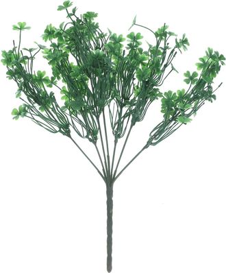 Soimiss Kleeblatt Aus Simulationskleeblatt F&uuml;r Innen Und Au&szlig;enbereich Dekorative Blumen F&uuml;r Haushaltsarrangements Hochzeits Und Festival-Dekoration