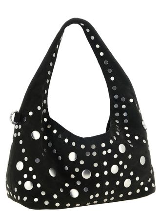 Vivienne Westwood Leather Hobo Bag - Black