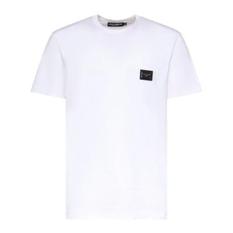 Dolce & Gabbana T-shirt M/Corta Giro - - Tops - Herren - Wei&szlig; - 2XL