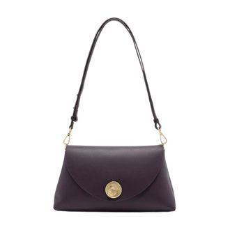 Coccinelle Moderne Lederschultertasche - - Bags - Damen - Lila - ONE SIZE