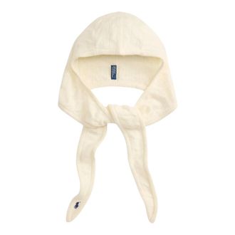 Ralph Lauren Snood &agrave; capuche en laine et cachemire torsad&eacute; - Femme - Accessoires - Blanc - Taille: ONE Size