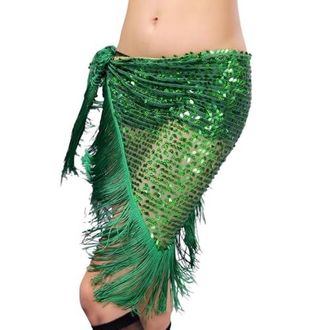 Generic Jupe À Paillettes pour Femmes, Mini Jupe À Fête Courte Femme Rose Déguisement Carnaval Femme Costume Carnaval