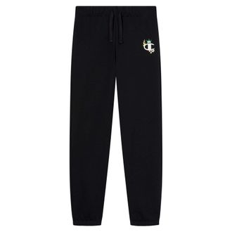 Champion Legacy M&auml;dchen Hose mit elastischem B&uuml;ndchen, Gr&ouml;&szlig;e XL, Schwarz, Schwarz, XL