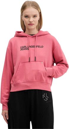 Karl Lagerfeld Damen, Sweatshirts & Hoodies, Rot, SGr&ouml;&szlig;e