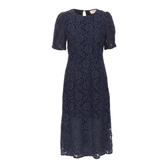 Cream Elegantes Spitzenkleid Total Eclipse - - Dresses - Damen - Blau - XS