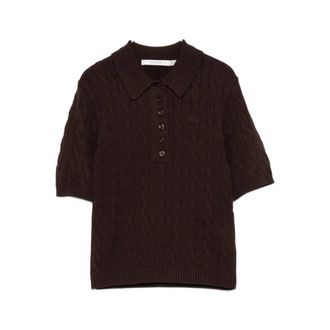 Gestuz Femme, Tops, Brun, Taille: 40 FR Pull Thilla Polo