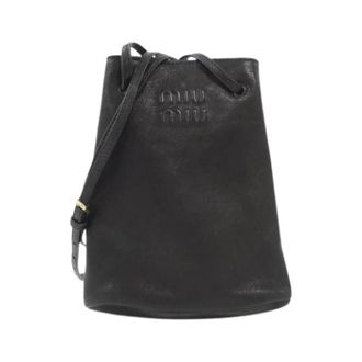 Miu Miu Pre-owned Nappa Aviator shoulder bag - - Pre-owned - Damen - Schwarzk - ONE SIZE