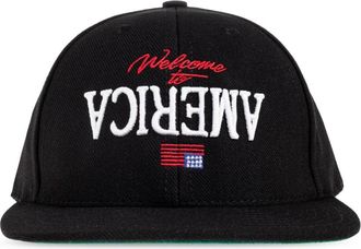 Willy Chavarria unisex, Accessoires, Noir, Taille: ONE Size Casquette Welcome To America