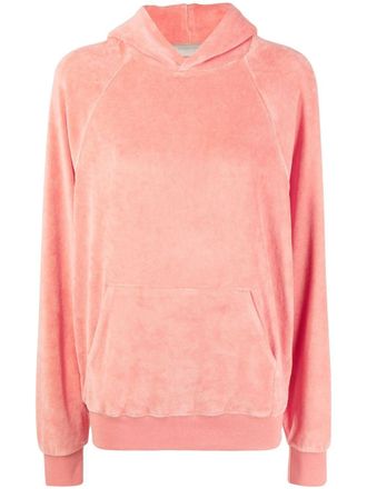 Fear of God hoodie en velours &agrave; bords nervur&eacute;s - Orange