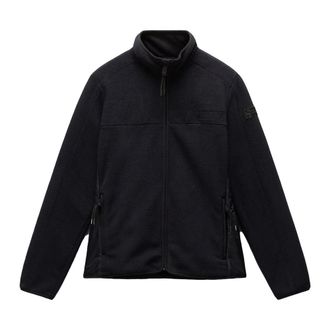 Napapijri Yupik Fleece Sweatshirt - - Sweatshirts & Hoodies - Herren - Schwarzk - XS