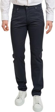 Bugatti Homme, Pantalons, Bleu, Taille: 3XL Pantalon Slim Fit en Coton