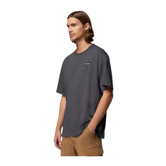 Columbia Homme, Tops, Gris, Taille: 2XL T-shirt &agrave; Manches Courtes et Col Rond