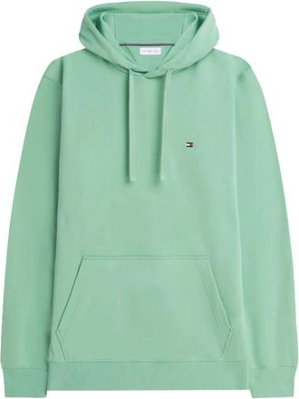 Tommy Hilfiger Homme, Sweatshirts et sweats &agrave; capuche, Vert, Taille: XL Essential Terry Hoody