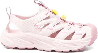 Hoka One One Hoka Sandalen - U Hopara Rose Tea/neon Rose - Gr. US_5_5 - in Gold - f&uuml;r Damen