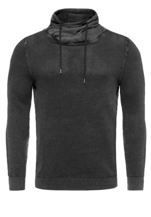 Key Largo Herren Lech Tube Pullover, Anthra (1101), L