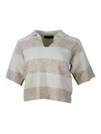 Fabiana Filippi Pull Col Rond - Cr&egrave;me