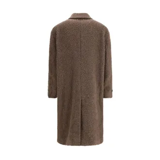 Golden Goose Mens Brown Viscose Coat Clothing