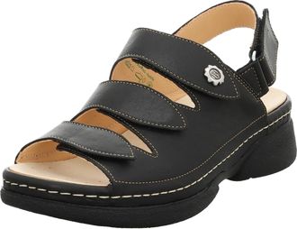 Think Damen Cambio Nachhaltige Wechselfußbett Sandale, 0000 Schwarz Kombi, 43 EU