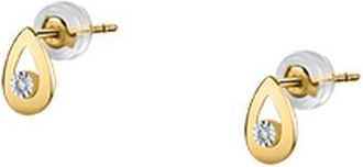 Cleor Boucles doreilles en or 375/1000 et diamant