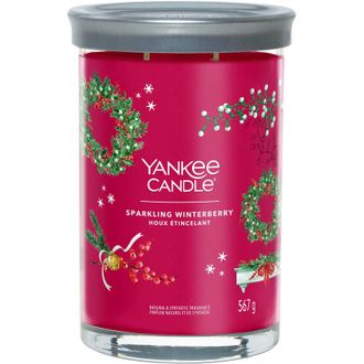Yankee Candle Company Sparkling Winterberry Duftkerze im Glas, gro&szlig;