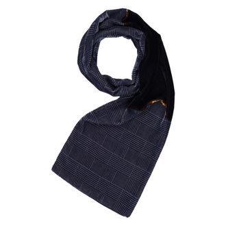 Armani Karierter Schal - - Accessories - Herren - Blau - ONE SIZE