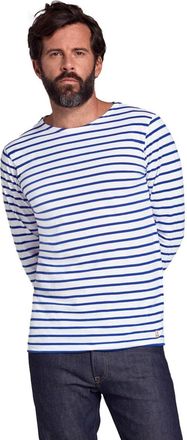 Armor Lux Herren Marini&egrave;re ploz&eacute;vet Homme Langarmshirt, Wei&szlig; (Dw5 Blanc/Etoile Dw5), XX-Large (Herstellergr&ouml;&szlig;e: 2XL)