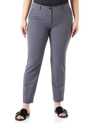 Sisley Sisley Damen Trousers 4KVX55AE7 Pants, Dark Grey 0H7, 40