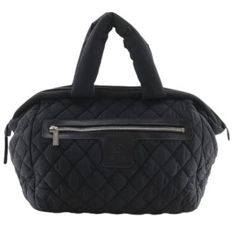 Chanel Pre-owned Vintage Nylon Handbag - - Pre-owned - Damen - Schwarzk - ONE SIZE