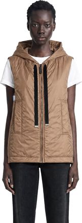 Max Mara Padded Water-Repellent Hooded Gilet