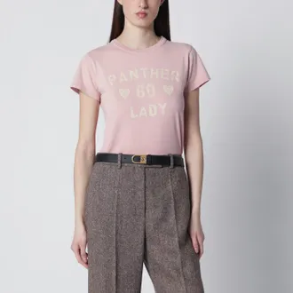 Valentino Rosa Panther-Lady-T-Shirt