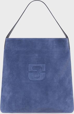 Gerard Darel Sac en cuir velours - LADY GD - Bleuet