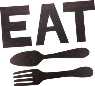 Garneck 5stücke Holz Wandkunst Esszimmer Dekor Kreative Wandbehang Ornament Für Hause Wohnkultur Hergestellt Aus Sicherem Material Glatte Oberfläche Verarbeit