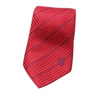 Louis Vuitton Cravate Pre-owned - Homme - Pre-owned - Rouge - Taille: ONE Size