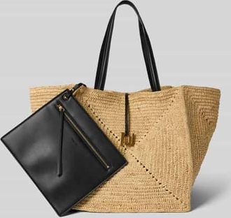Nanushka Tote Bag in Flecht-Optik