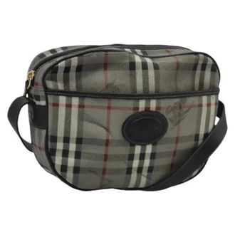 Burberry Sac Bandouli&egrave;re Pre-owned - Femme - Pre-owned - Gris - Taille: ONE Size