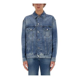 Dolce & Gabbana Homme, Vestes, Bleu, Taille: L Giubbotto