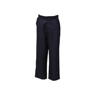 Levi's Pantalon Chino Droit Taille Haute Casual - Femme - Pantalons - Bleu - Taille: W30