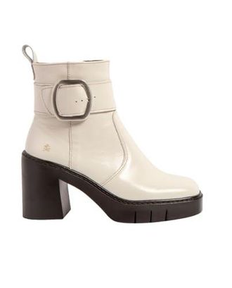 Art Femme 1979 Berne Botte Oxford, Crème, 40 EU