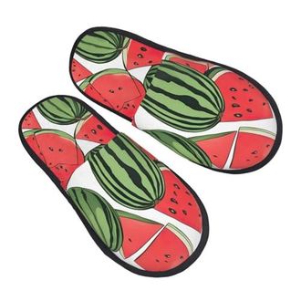 Generic Past&egrave;que Rouge Homme Femme Slippers Chaud Chaussons Antid&eacute;rapantes Pantoufles Pour Int&eacute;rieur Maison Ext&eacute;rieur M