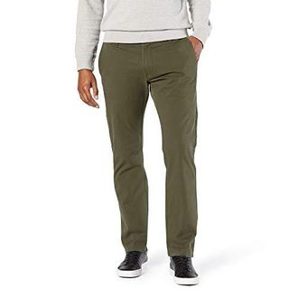 Dockers Pantalon d&eacute;contract&eacute; pour Homme, Army Olive, 33W x 34L