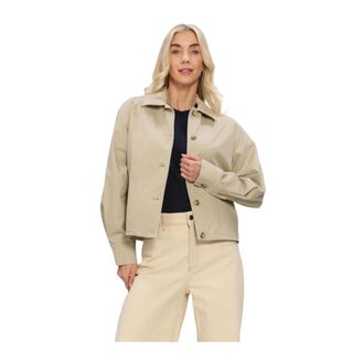 Modstr&ouml;m Umarmd Jacke - - Jackets - Damen - Beige - L