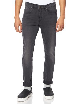 Scotch & Soda Herren Skim Straight Jeans, Grau (Fallen Ashes 0a), 28W / 30L