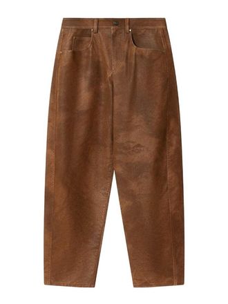 Isabel Marant Lederhose - Braun