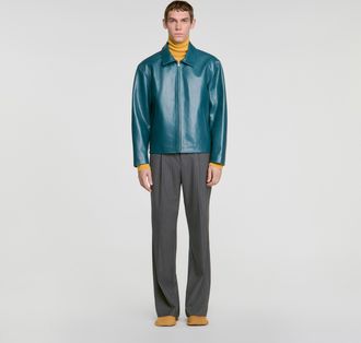 Sandro Blouson en cuir